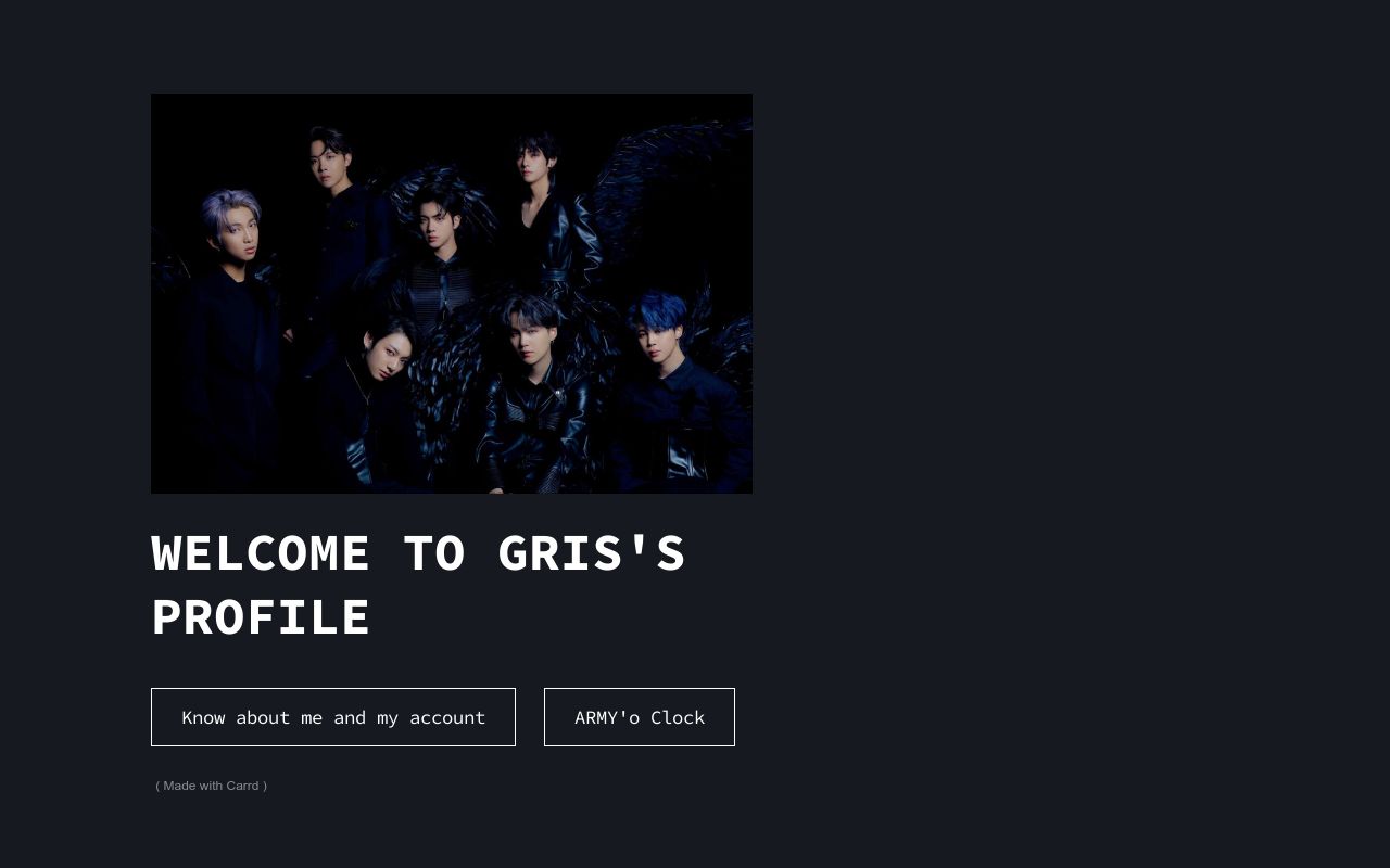 Welcome to Gris twitter account